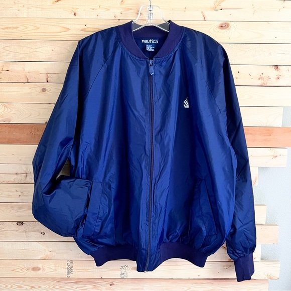 Nautica | Jackets & Coats | Nautica Navy Blue Zipper Light Weight ...